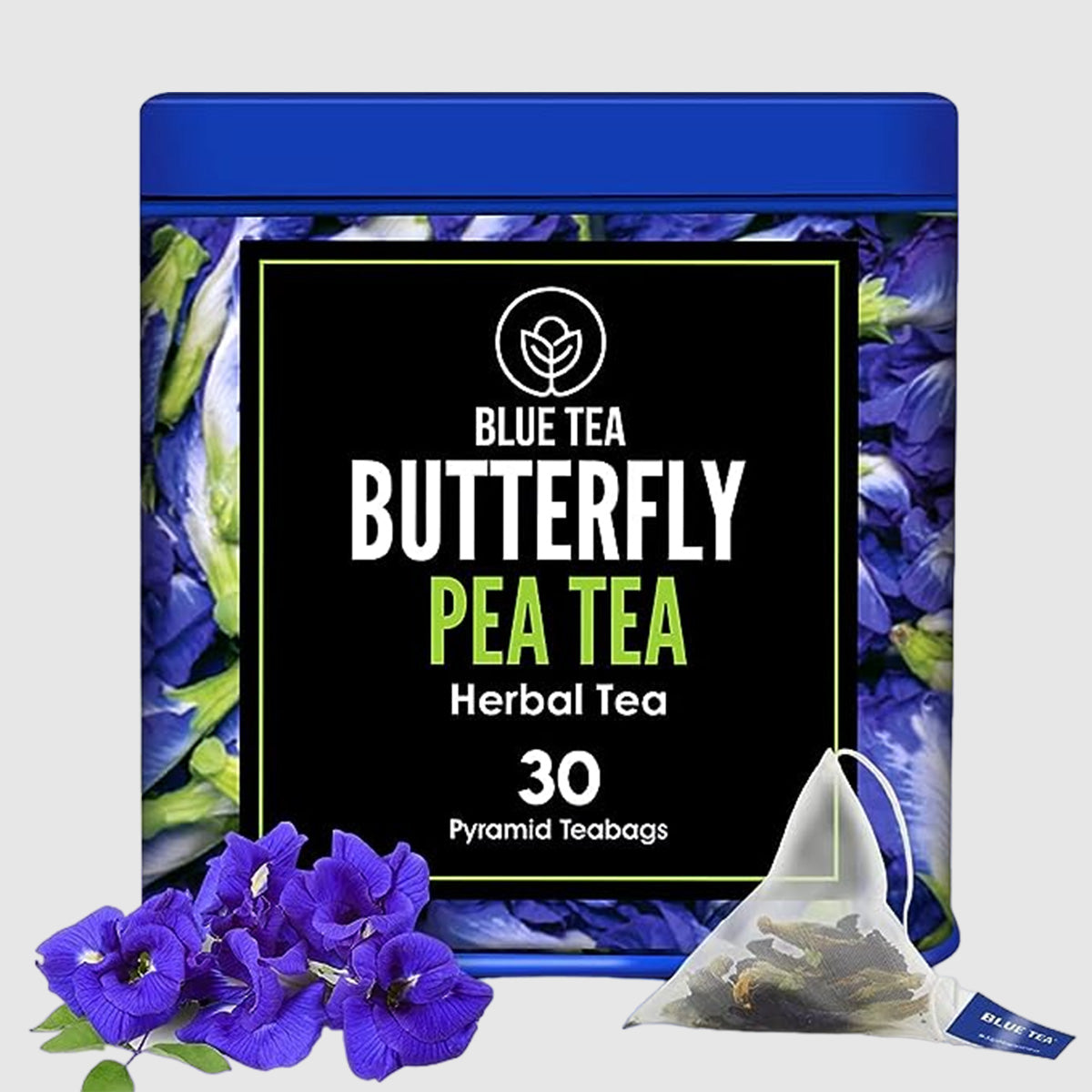 Butterfly Pea Flower Tea- 30 Tea Bags – Blue Tea